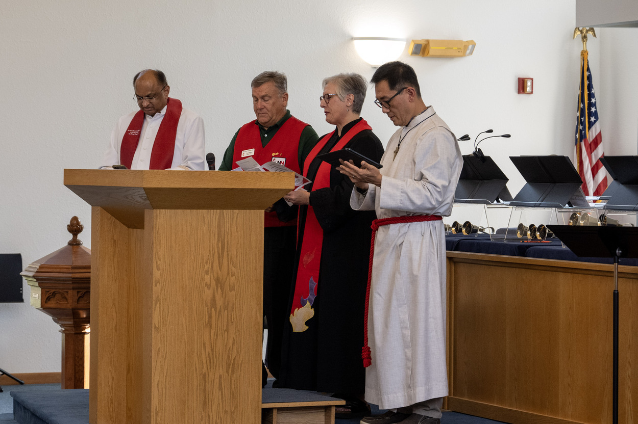Rev. Dr. Hwa-Young Chong Installed - Northern Illinois Annual Conference